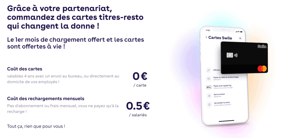 SWILE : la carte avantage pour les salariés. Avis et tarifs