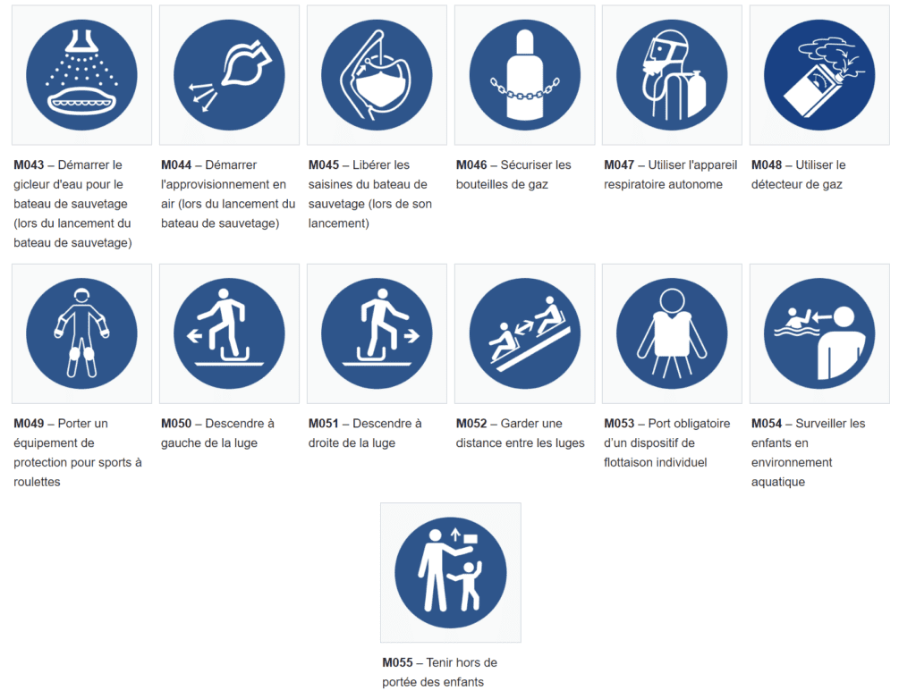 Signalisation santé et sécurité au travail (+Pictogramme)